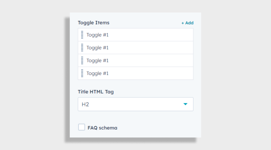 Toggle